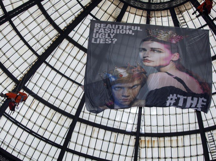 Greenpeace Demands Toxic Free Fashion at Milan Fashion Week | Live Eco
